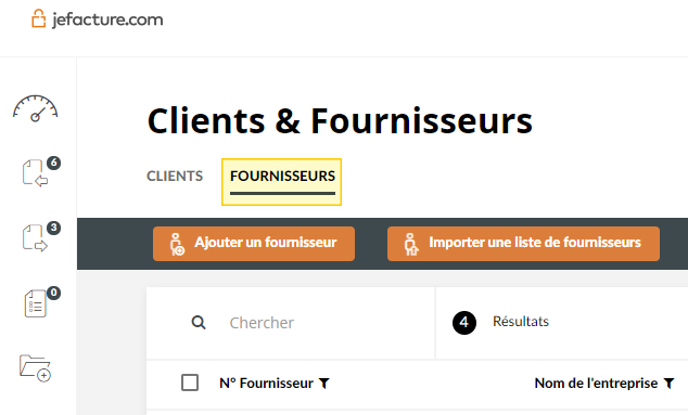 Ajouter un fournisseur manuellement – Assistance jefacture.com Ajouter un fournisseur manuellement – Assistance jefacture.com